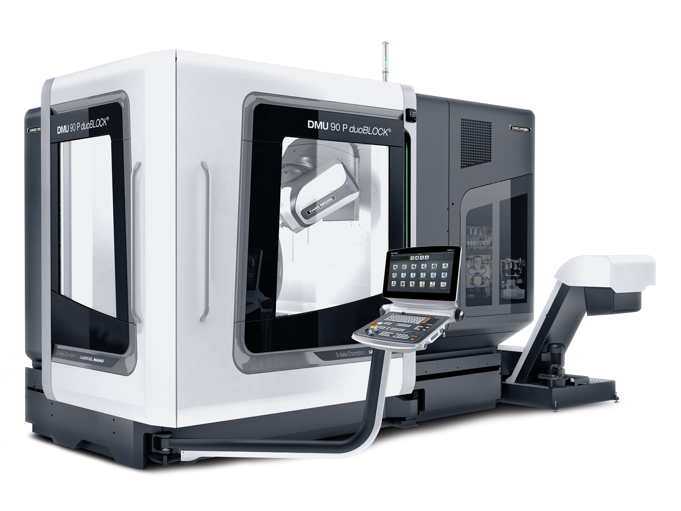 DMU 90 P duoBLOCK - 5ti osé frézování od DMG MORI - DMG MORI Czech